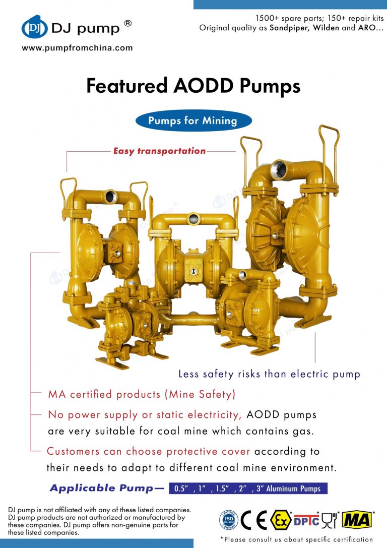 Featured AODD Pumps——Pumps for Mining - DJ PUMP